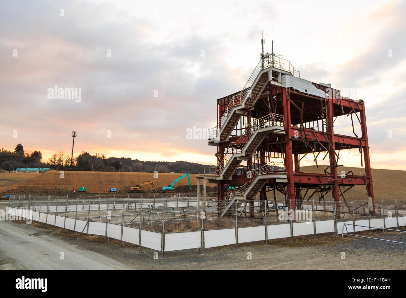 The tsunami-wrecked Disaster Management Center five years after the ...