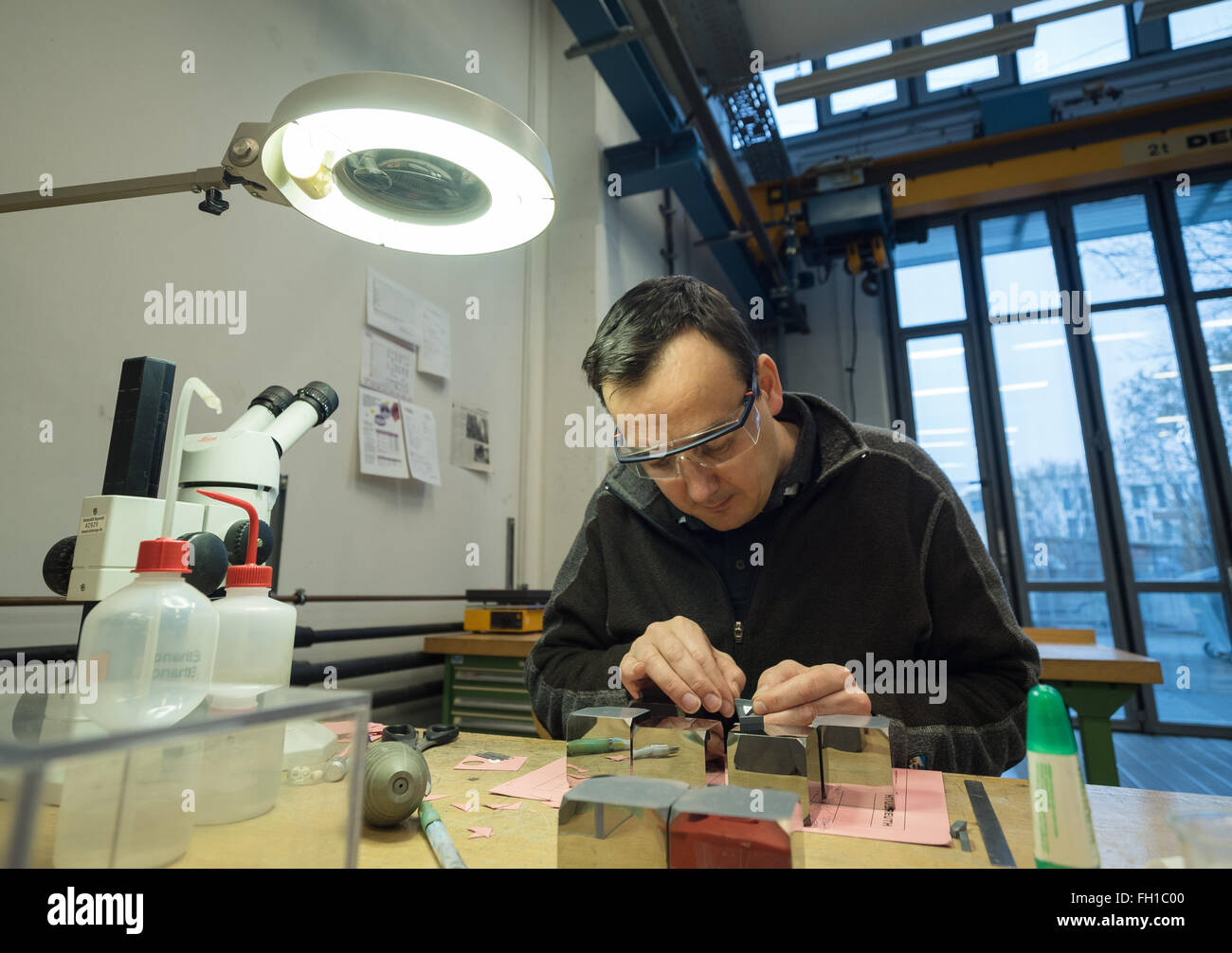 Geoscientist Daniel Frost of the Bavarian Research Institute of ...