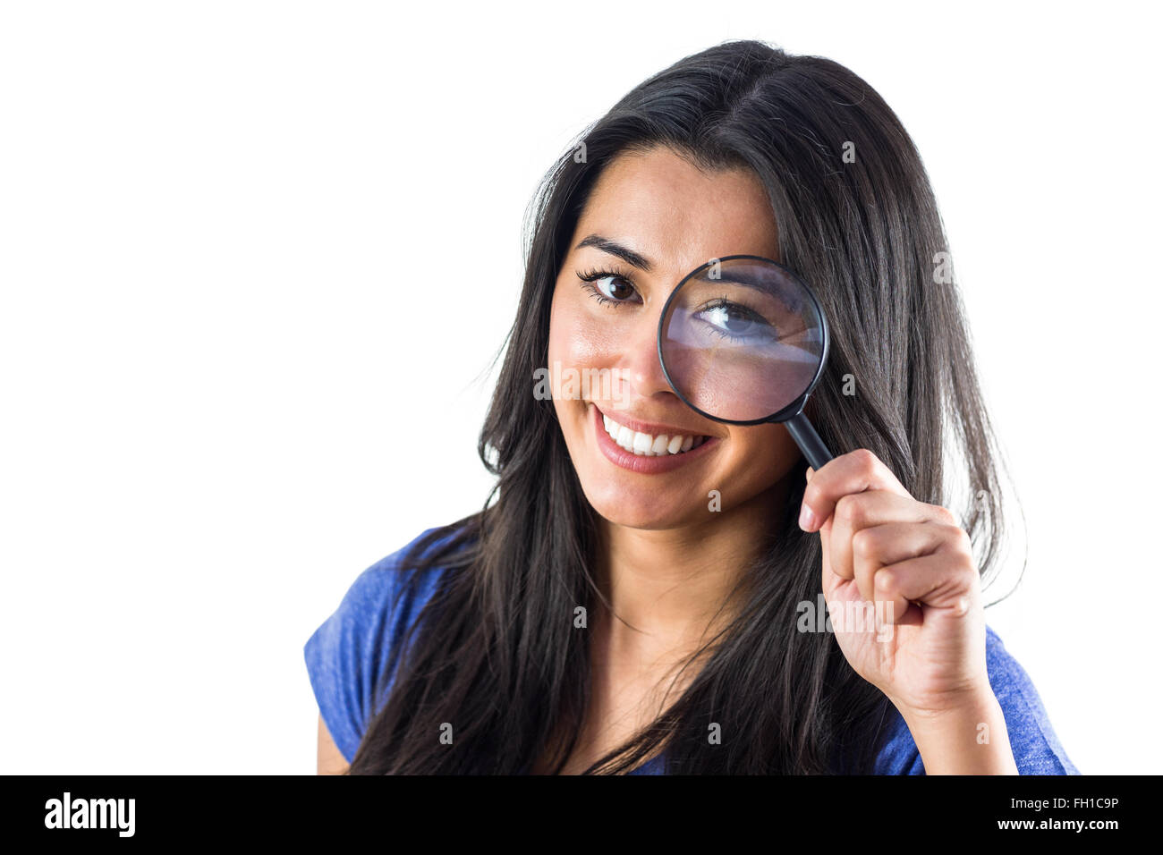 Hands holding magnifying glass hi-res stock photography and images - Alamy
