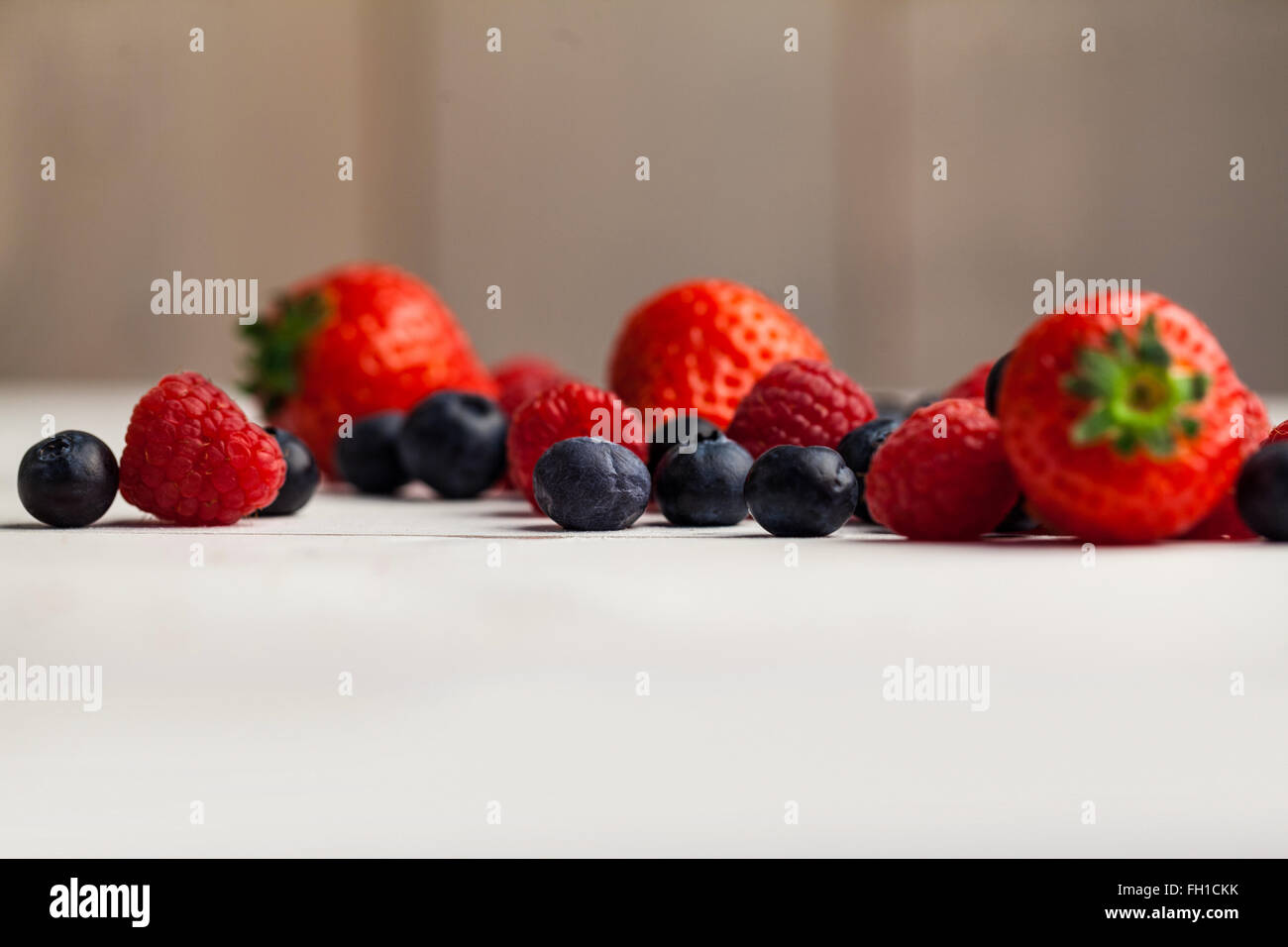 Fresh berries in close up Stock Photo - Alamy