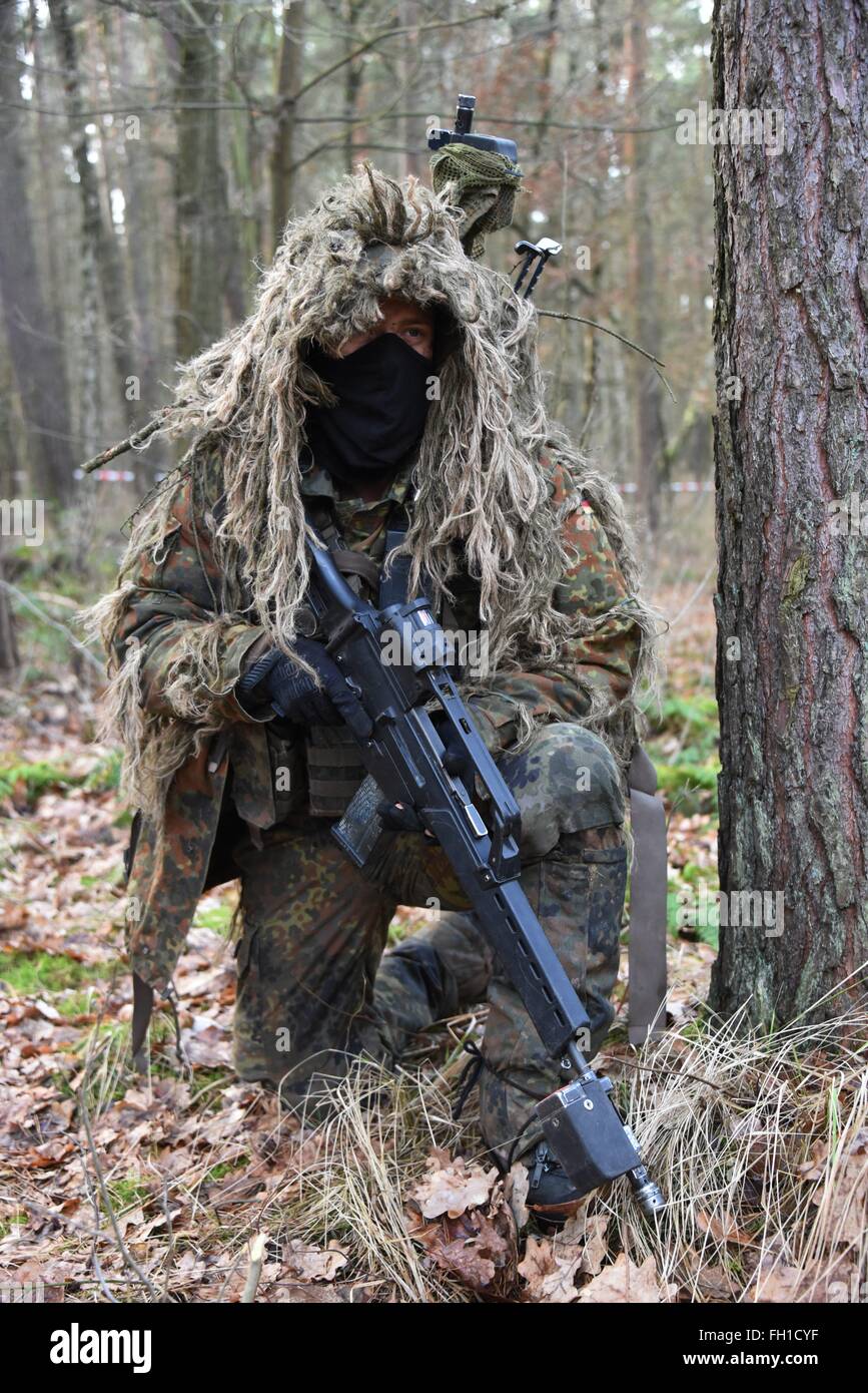 Sniper of Sniper Platoon, 2nd Company, 232nd Mountain Infantry ...