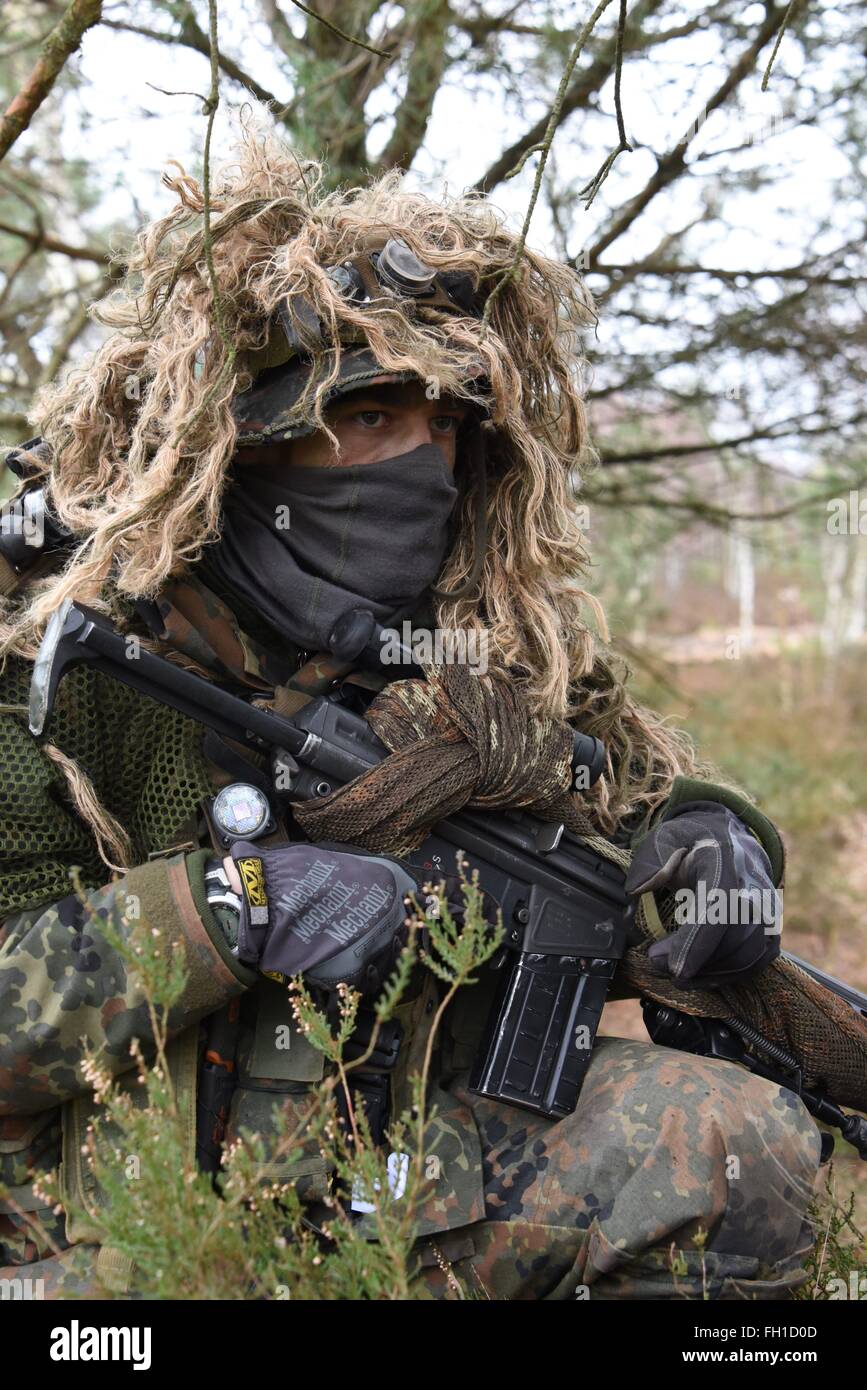 Sniper of Sniper Platoon, 2nd Company, 232nd Mountain Infantry ...