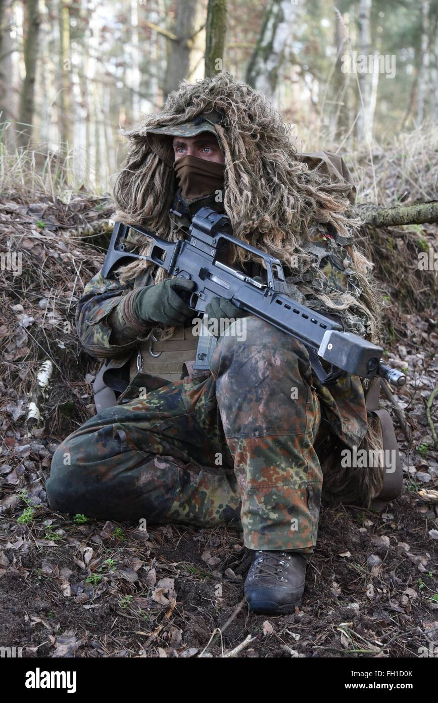 Sniper of Sniper Platoon, 2nd Company, 232nd Mountain Infantry ...