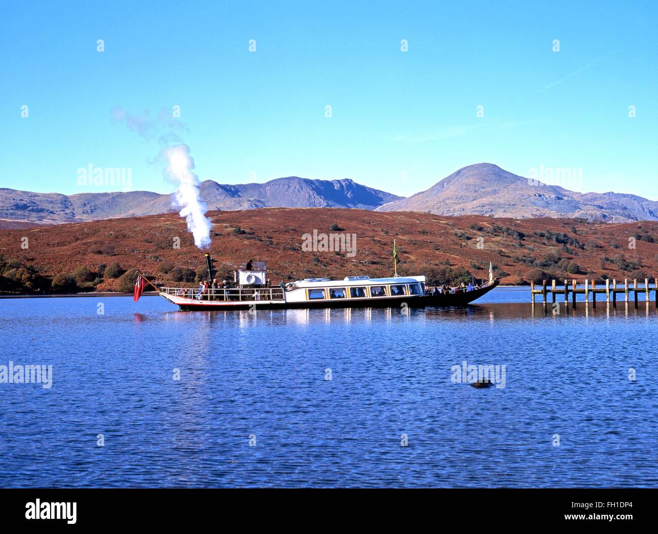 Steam yacht gondola coniston hi-res stock photography and images - Alamy