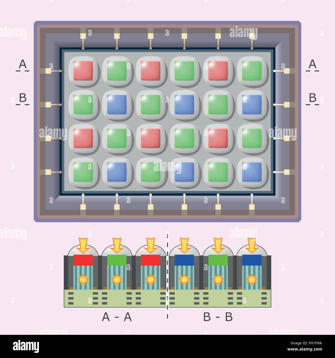 Schematic chip hi-res stock photography and images - Alamy