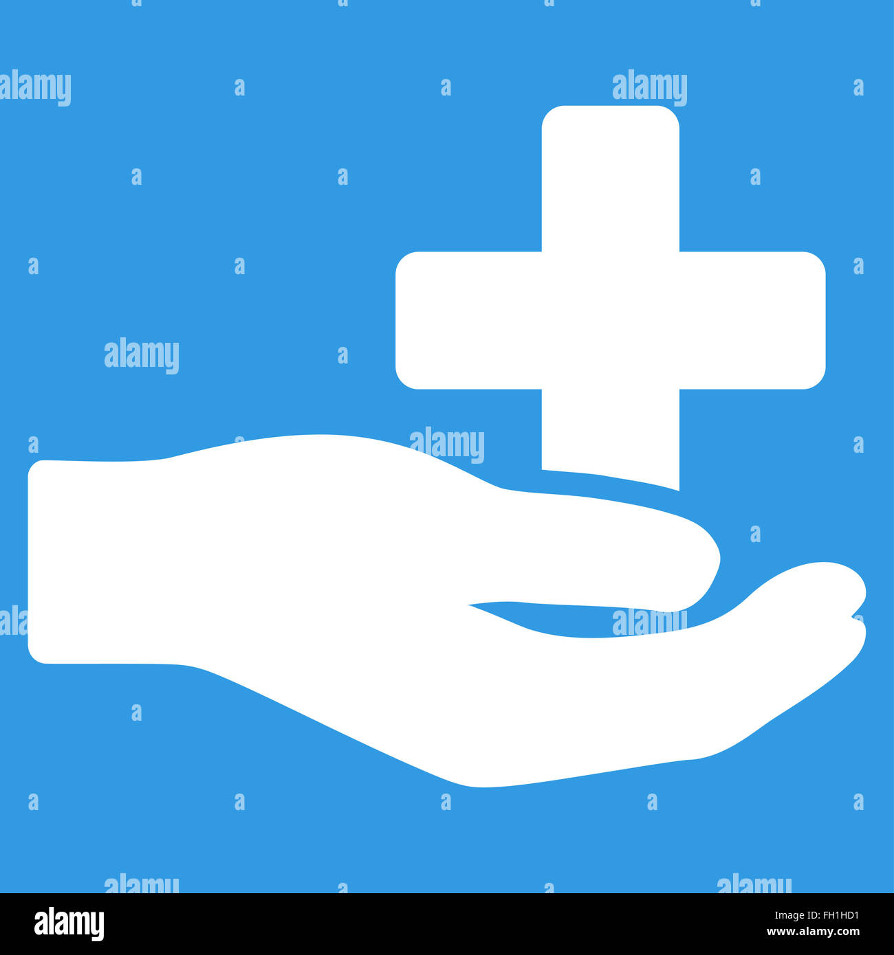 Health Care Donation Icon Stock Photo - Alamy