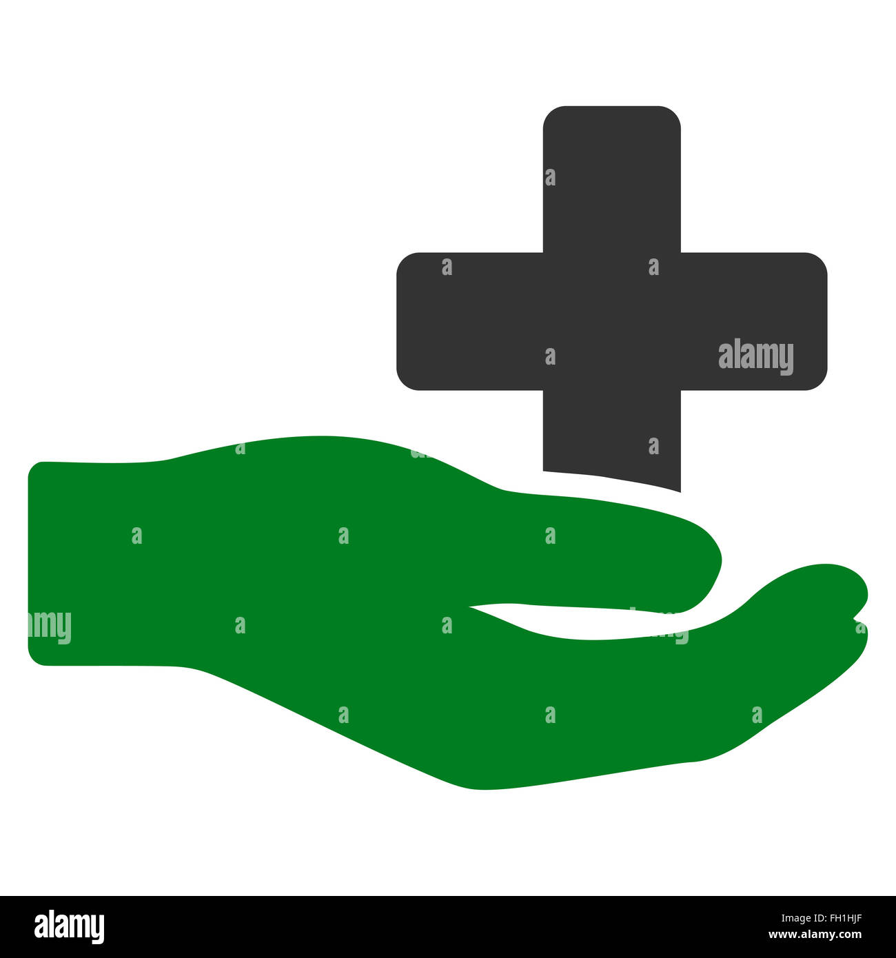 Health Care Donation Icon Stock Photo - Alamy