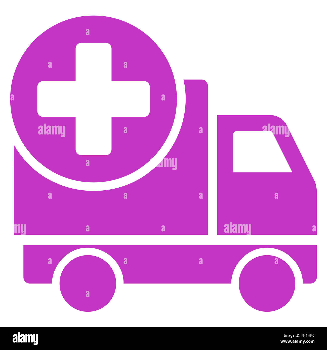 Medical Delivery Icon Stock Photo - Alamy