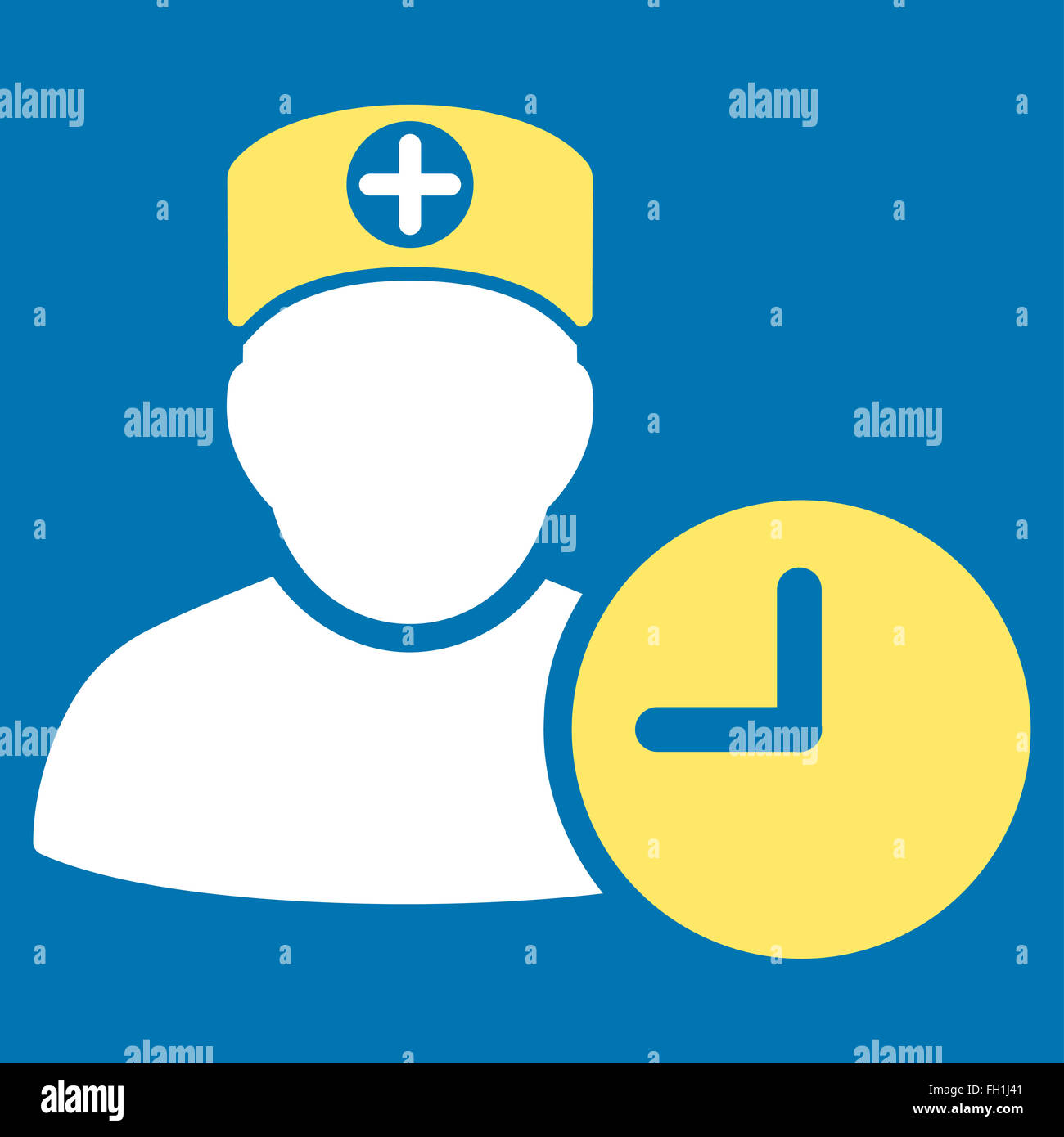 Doctor Schedule Icon Stock Photo - Alamy
