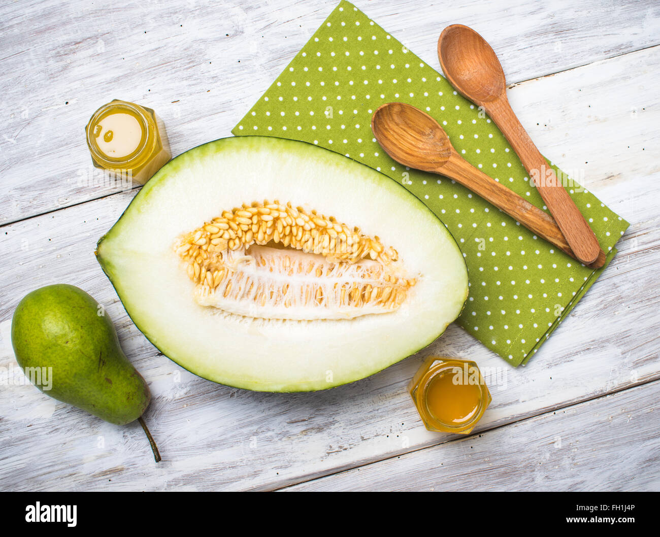 Melon pear hi-res stock photography and images - Alamy