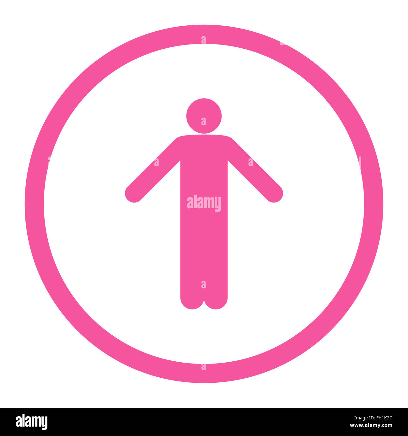 Human figure audacity icon Cut Out Stock Images & Pictures - Alamy