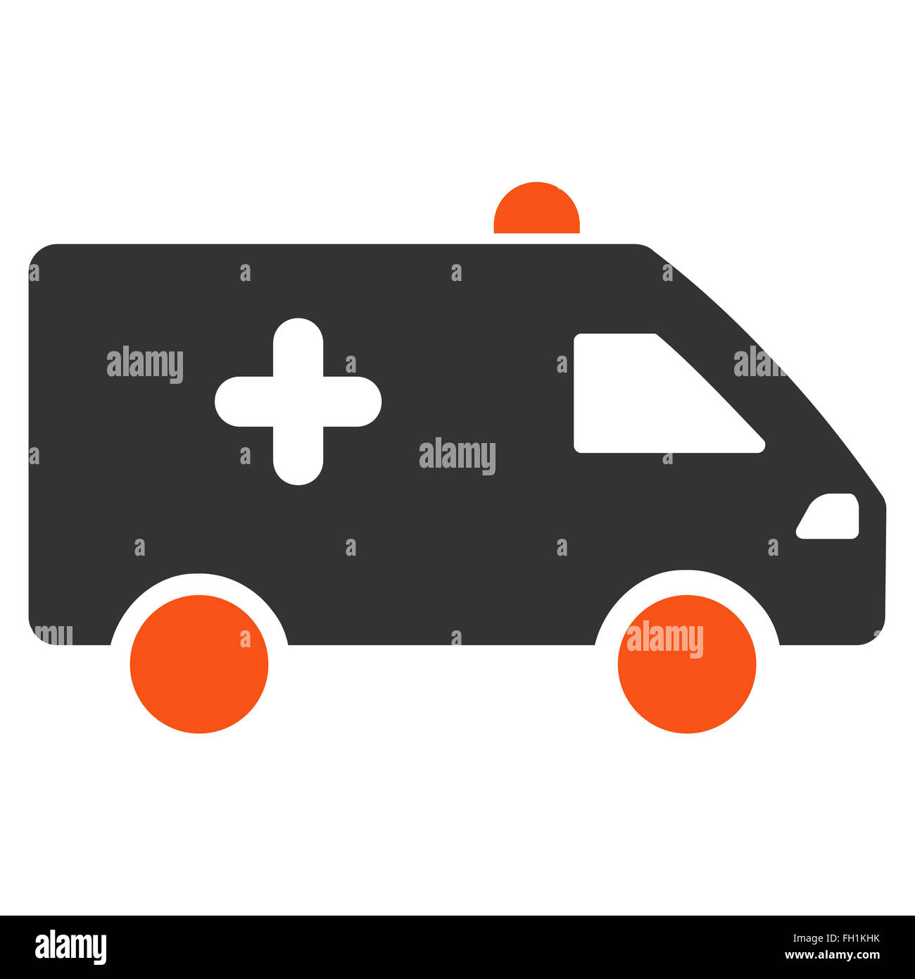 Hospital Car Icon Stock Photo - Alamy