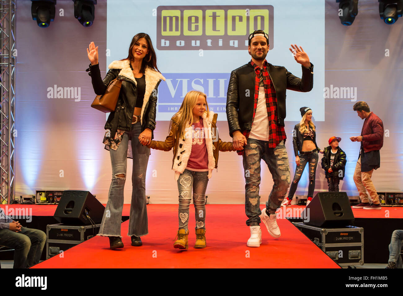 Fashion Show in Pilatusmarkt in Kriens, Lucerne, S Stock Photo - Alamy