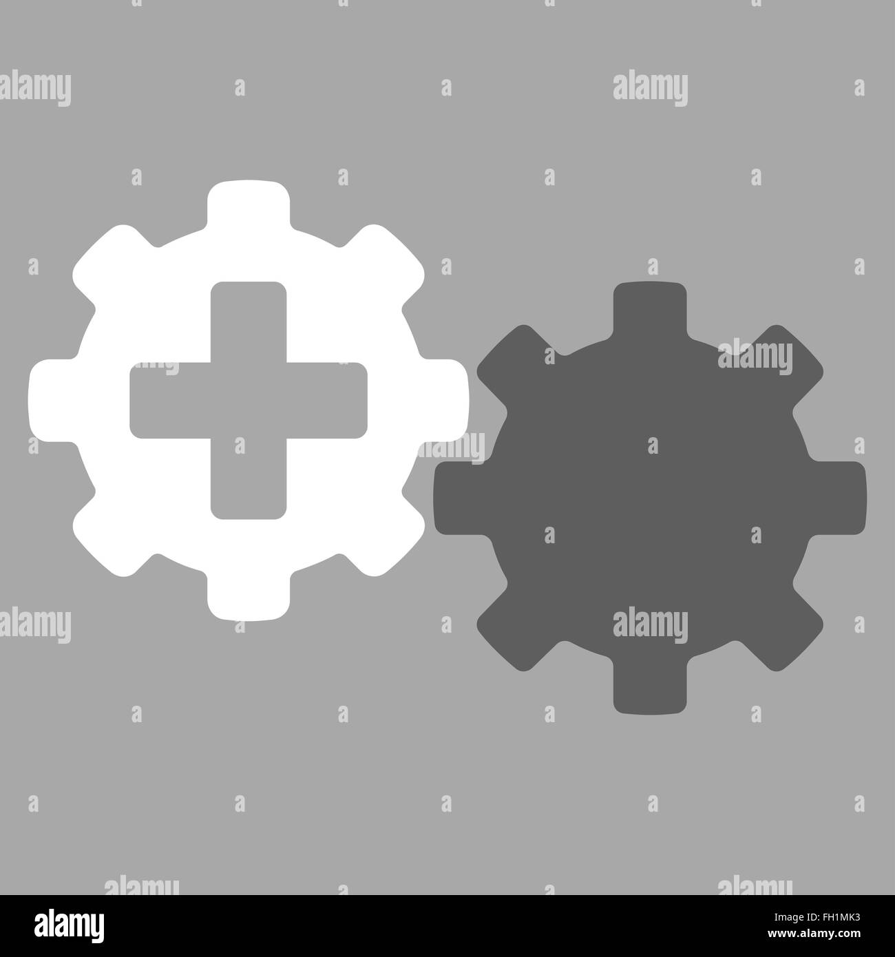 Medical Process Icon Stock Photo - Alamy