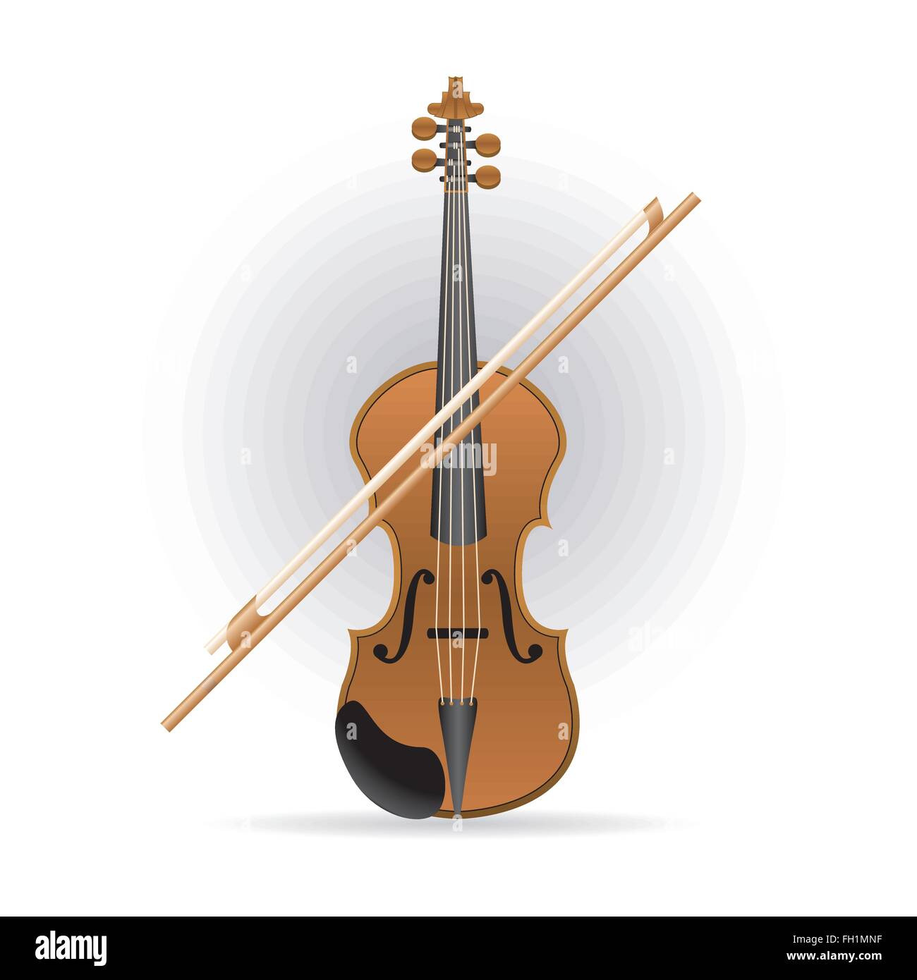 Violin image Stock Vector Images - Alamy