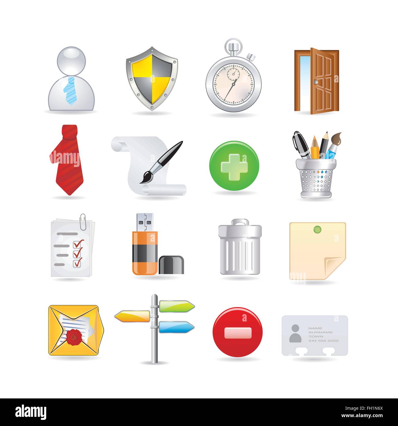Universal set of icons Stock Vector Image & Art - Alamy
