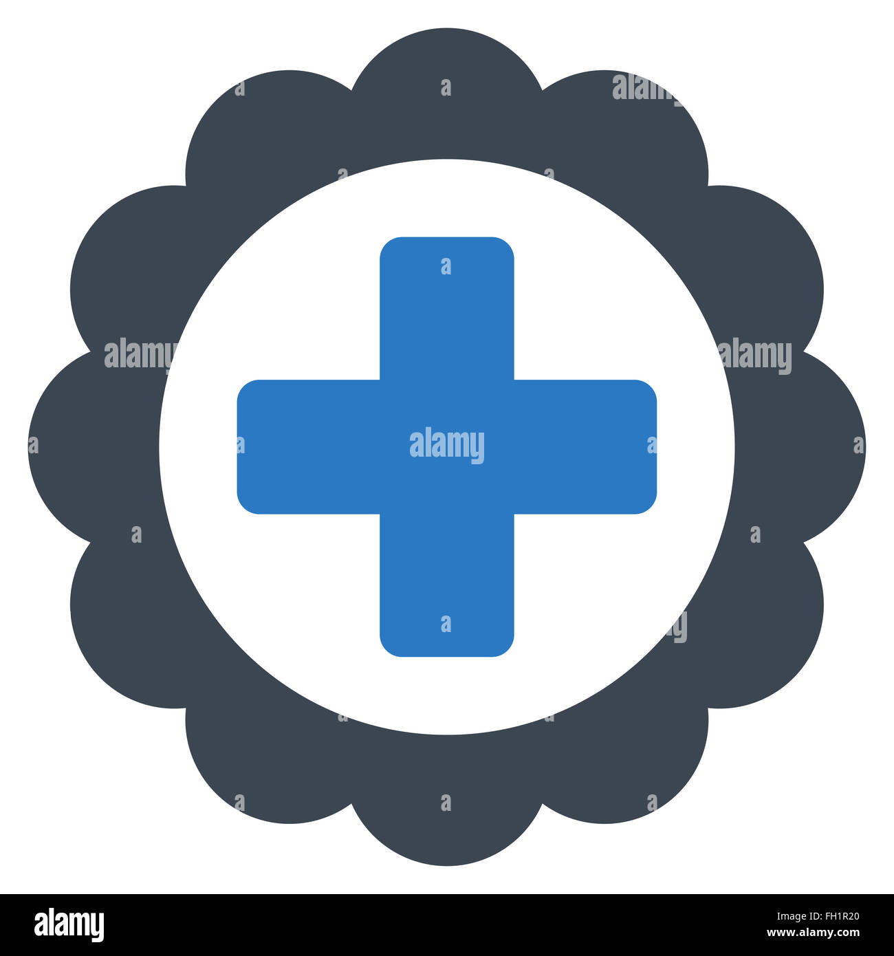 Medical Sticker Icon Stock Photo - Alamy