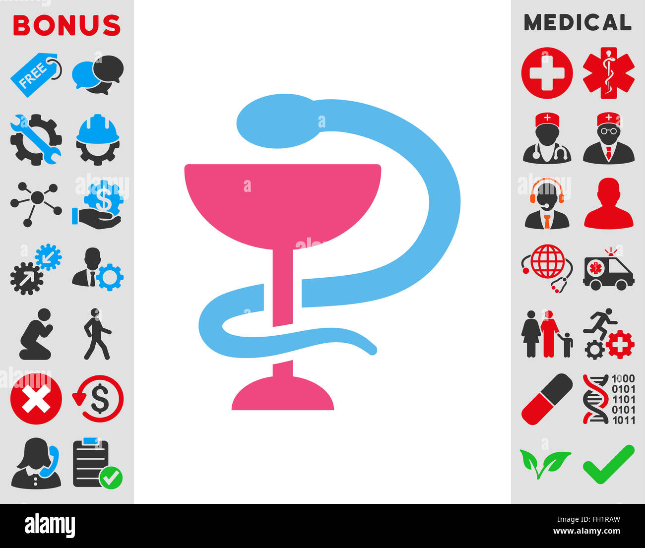 Snake Cup Icon Stock Photo - Alamy