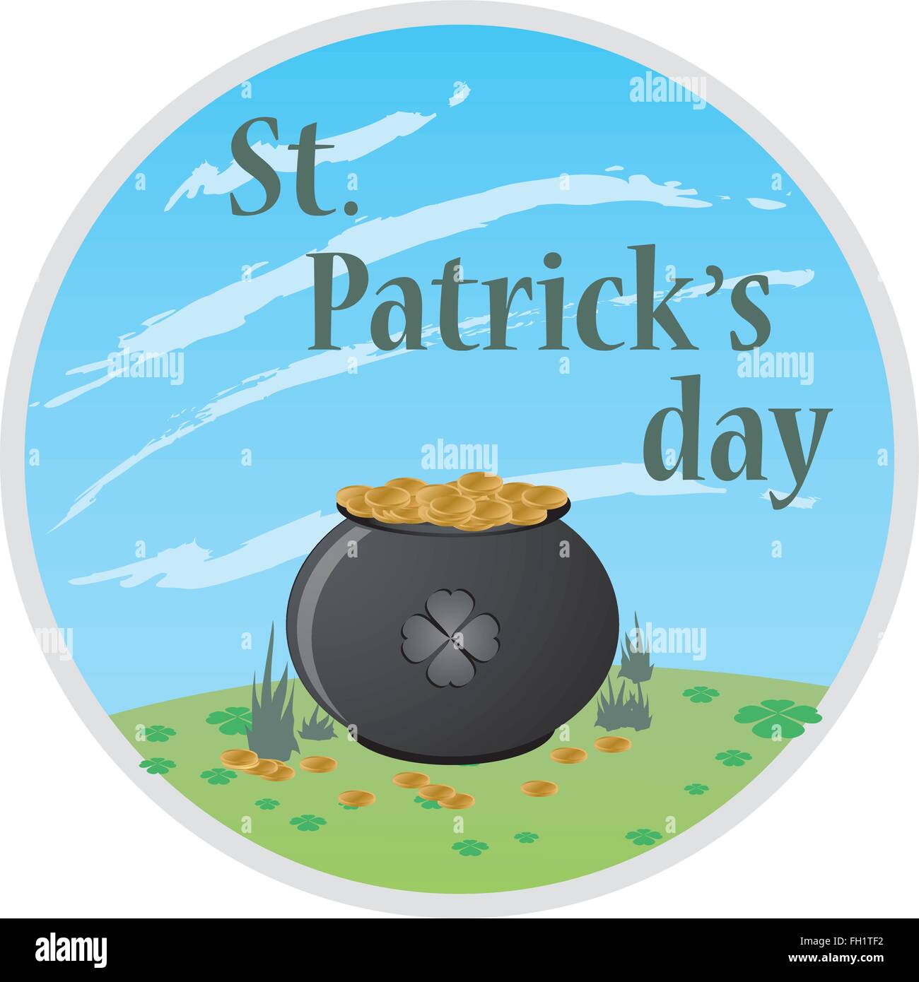 St. Patrick's day icon Stock Vector Image & Art - Alamy