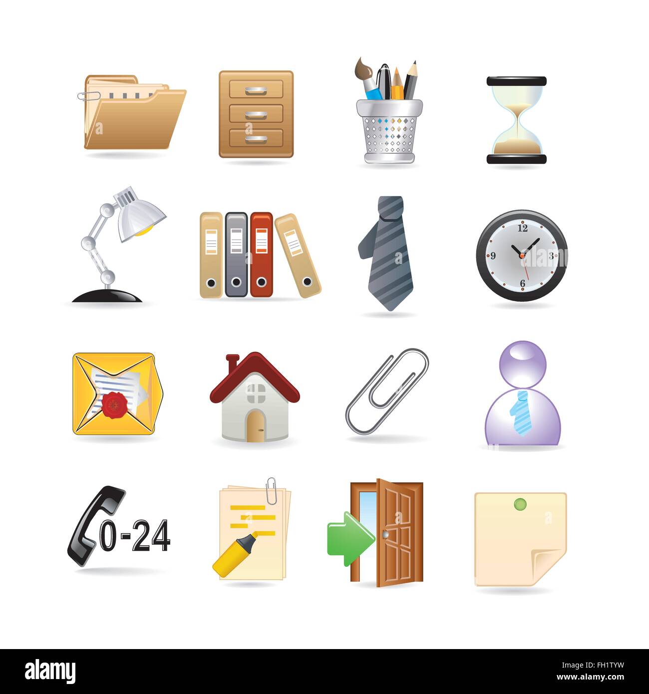 Set of universal web icons Stock Vector Image & Art - Alamy