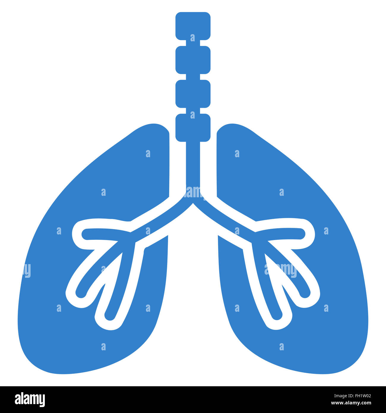 Breathe System Icon Stock Photo - Alamy