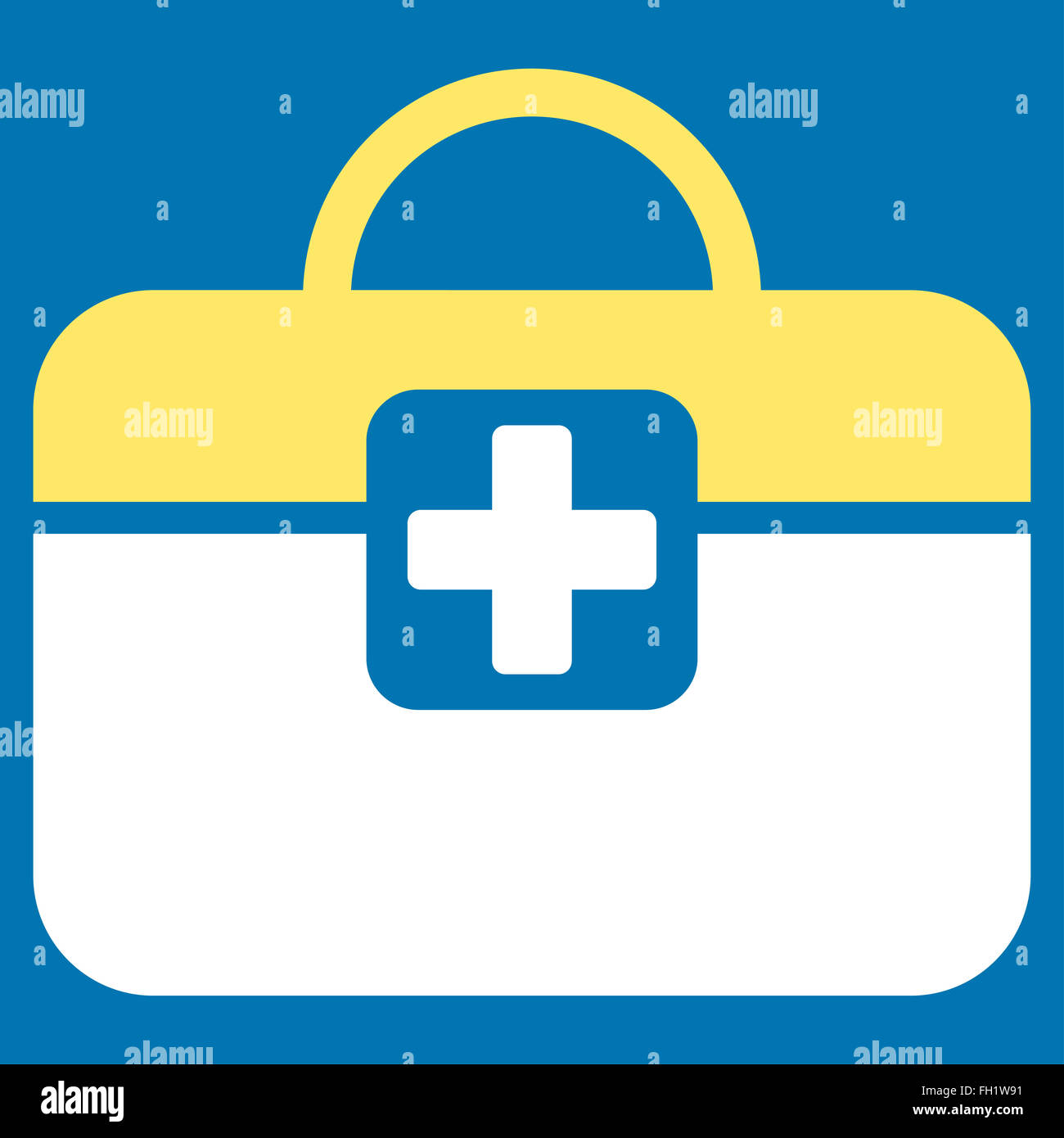 Medical Kit Icon Stock Photo - Alamy