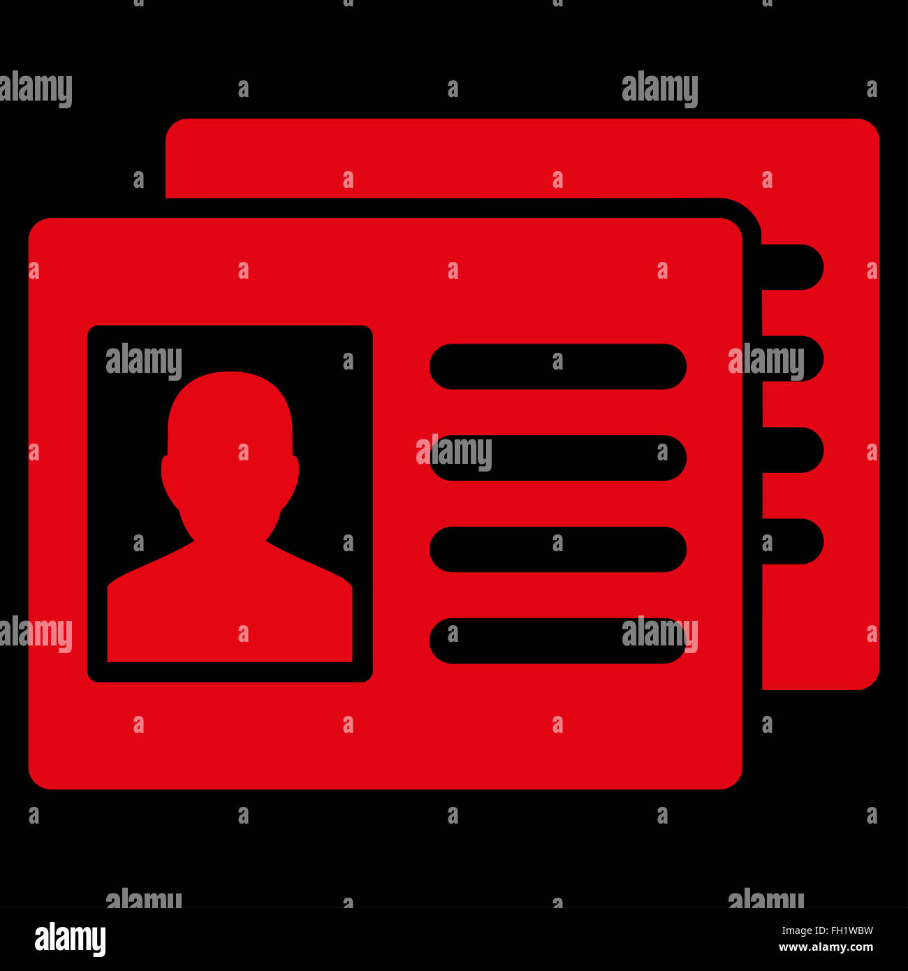 Patient Accounts Icon Stock Photo - Alamy