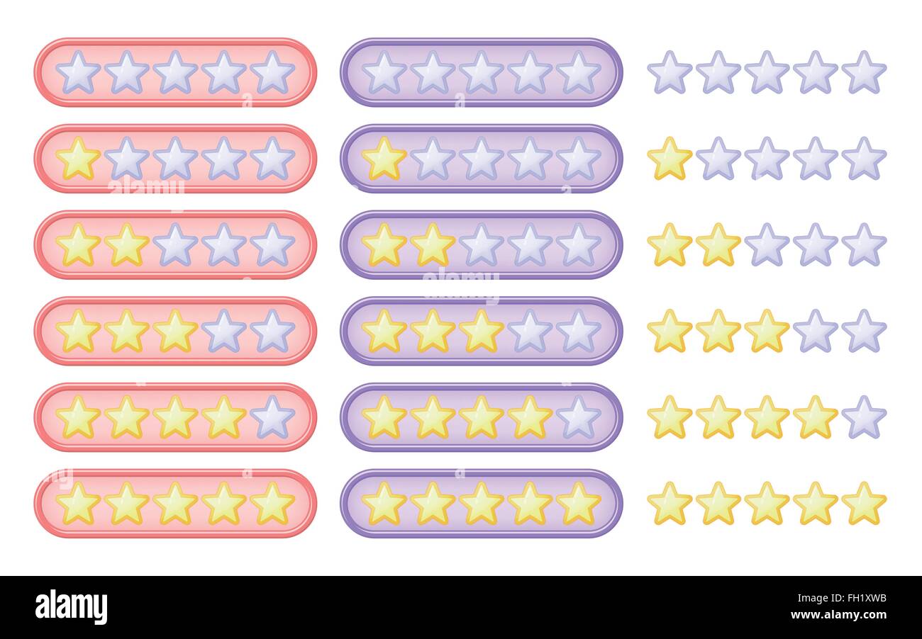 Star classification Stock Vector Images - Alamy