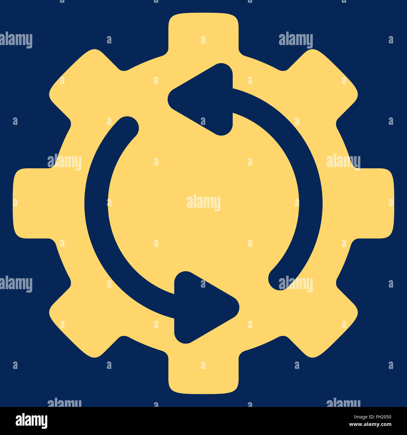 Refresh Engine Icon Stock Photo - Alamy