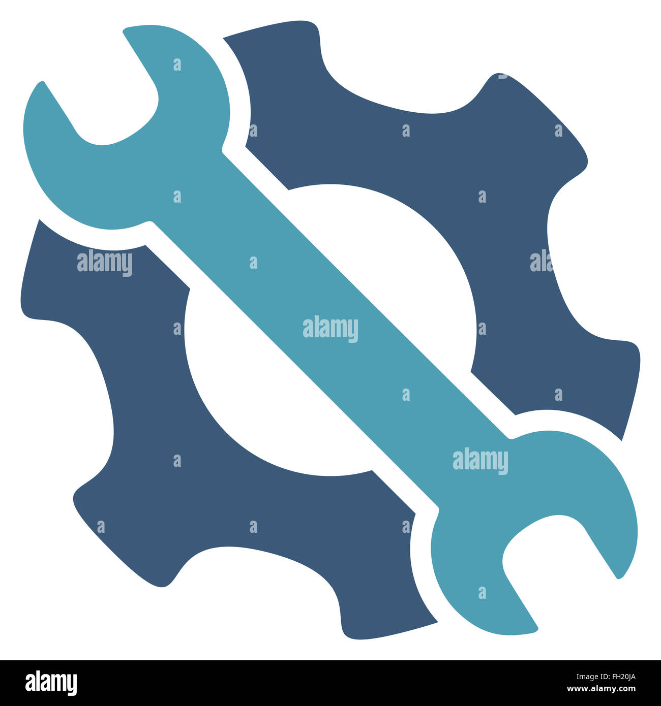 Service Tools Icon Stock Photo - Alamy