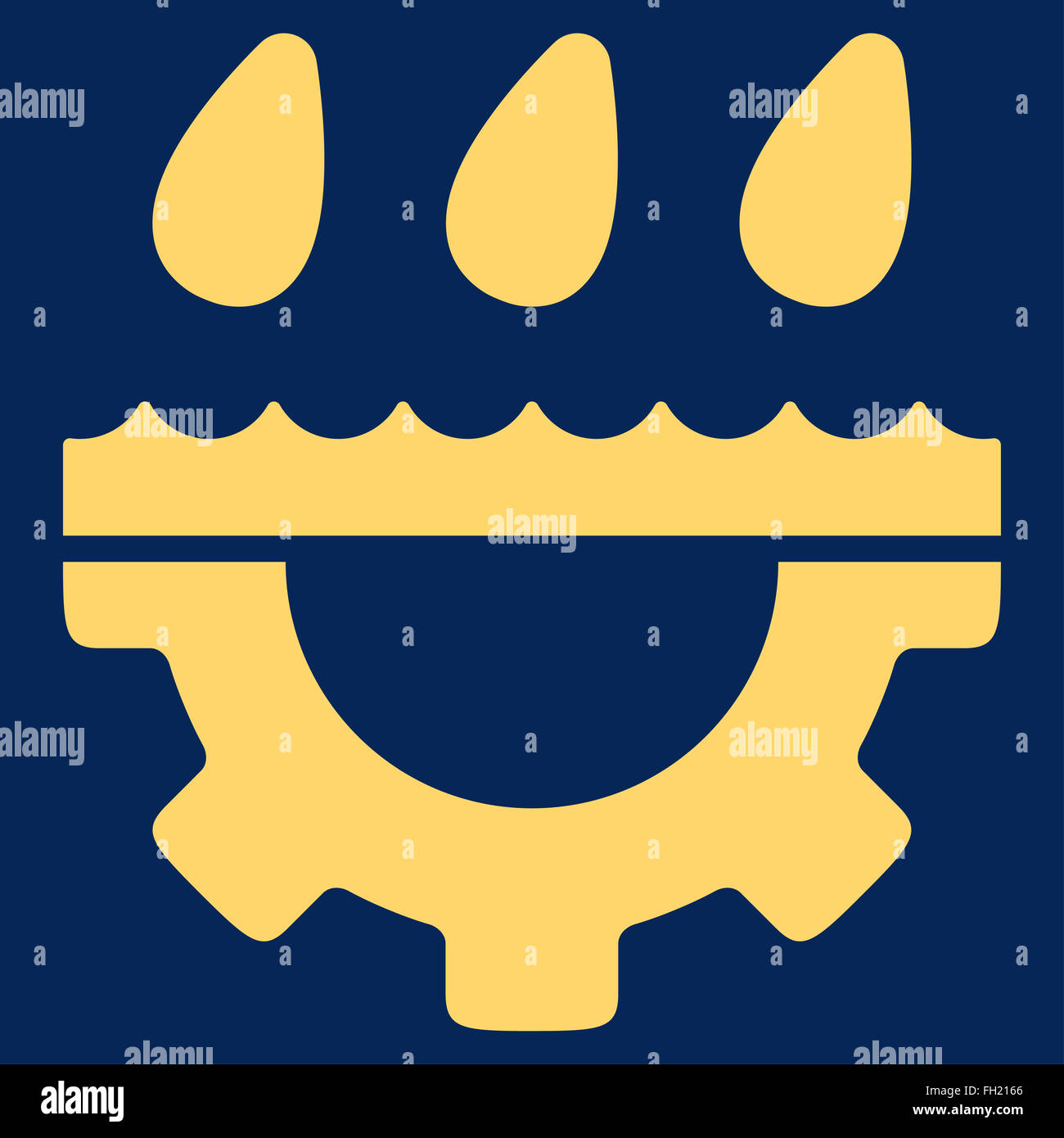 Water Service Icon Stock Photo - Alamy