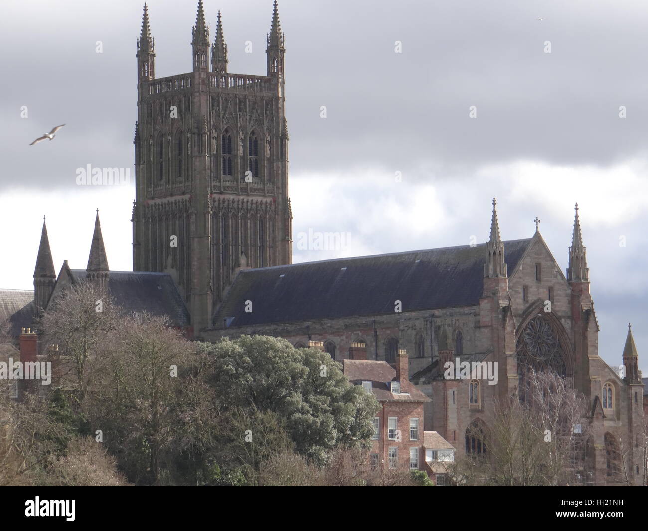 Worcester city, Worcestershire, UK Stock Photo - Alamy