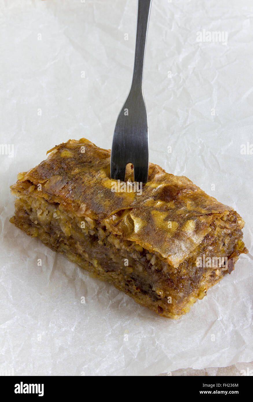 Baklava, filo dough pastry Stock Photo - Alamy