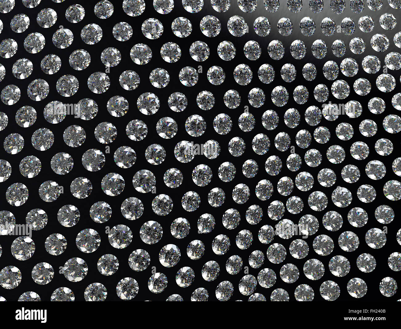 Sparking diamonds on gradient filled background. Luxury pattern Stock ...