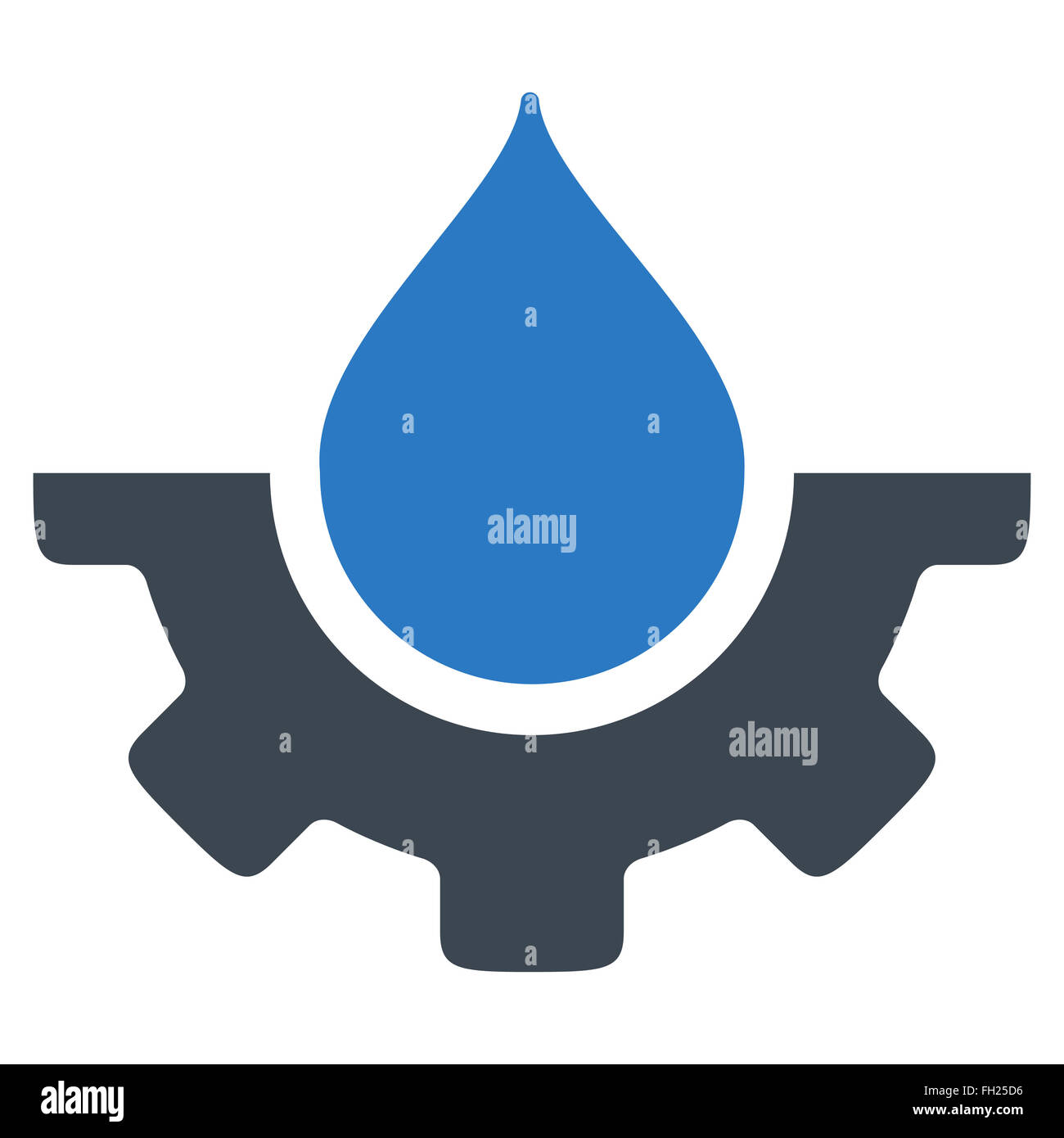 Water Service Icon Stock Photo - Alamy