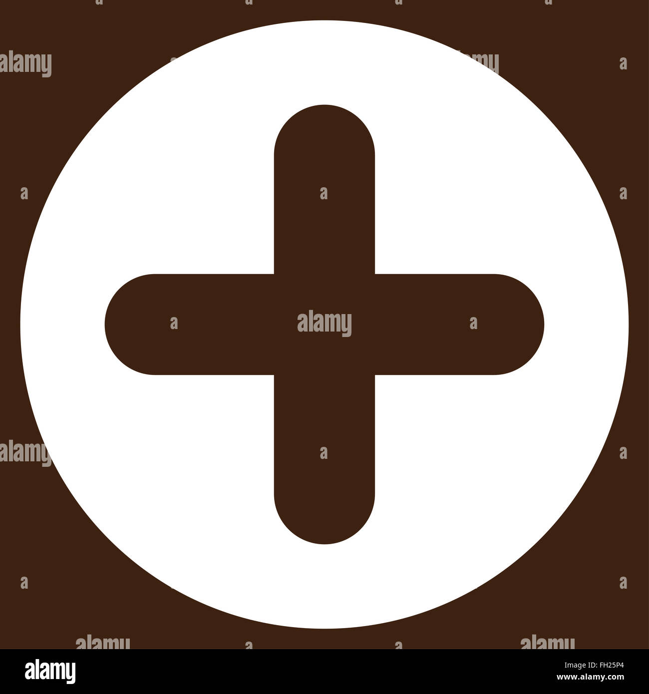 Create flat white color icon Stock Photo - Alamy