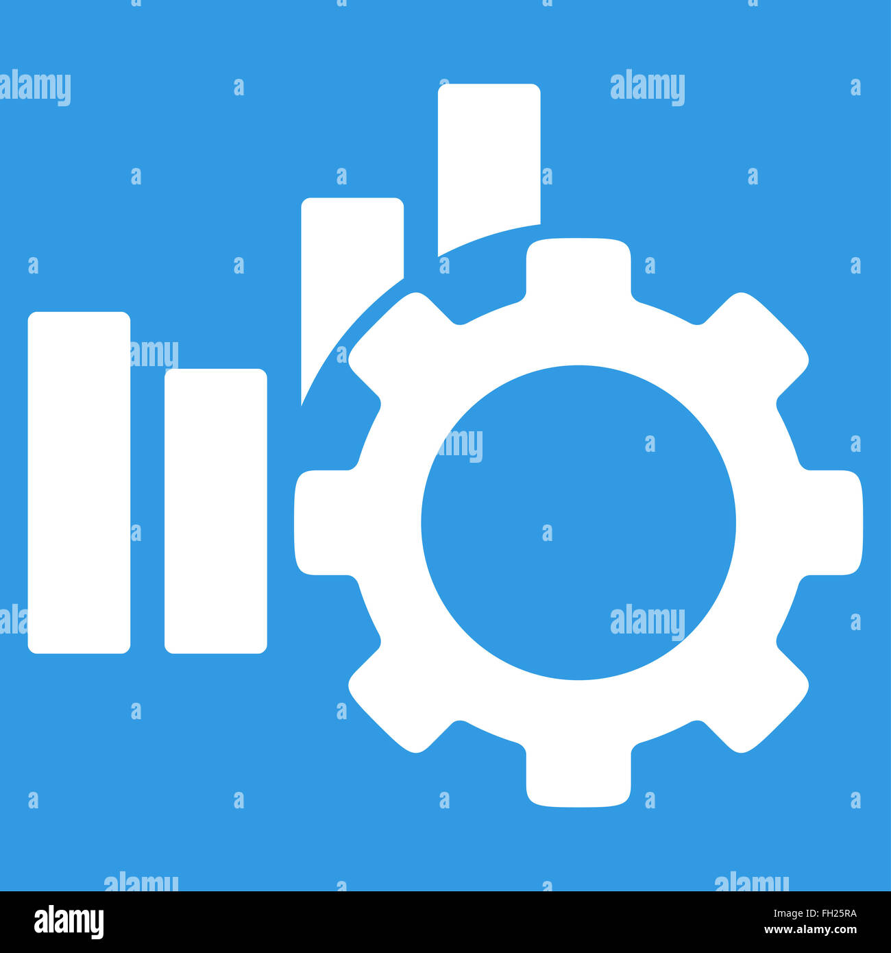 Development Chart Icon Stock Photo - Alamy