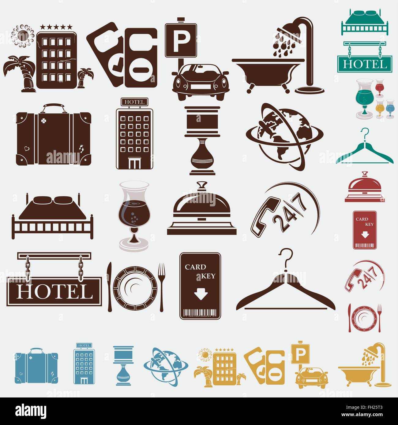 Hotel bag drop Stock Vector Images - Alamy