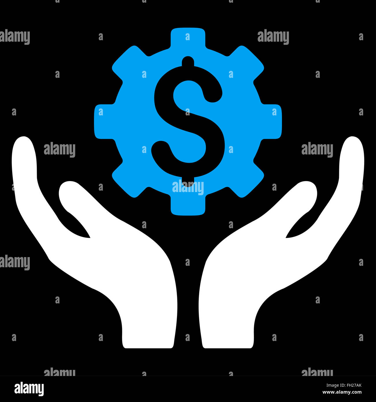 Maintenance Price Icon Stock Photo - Alamy