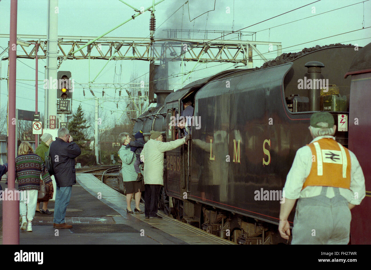 Chester Chuffer at Wolverhampton Station, 12th December 1997 Stock ...