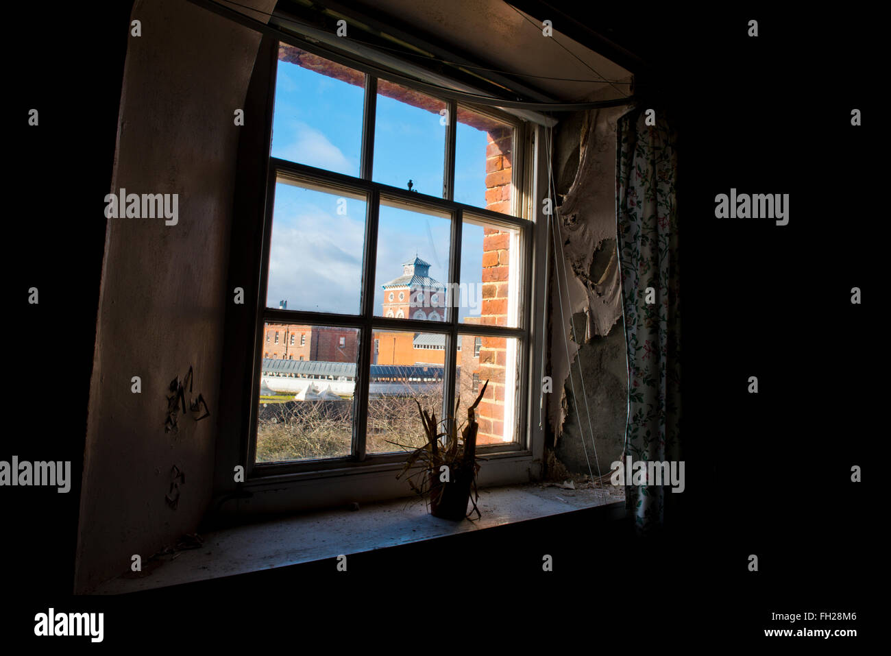 Image taken from one of the now decaying rooms inside the now closed ...