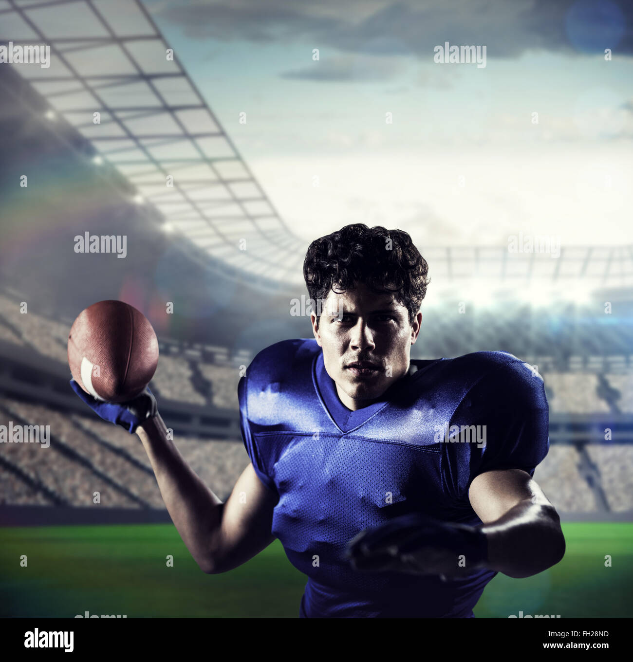 Digital composite confident soccer hi-res stock photography and images ...