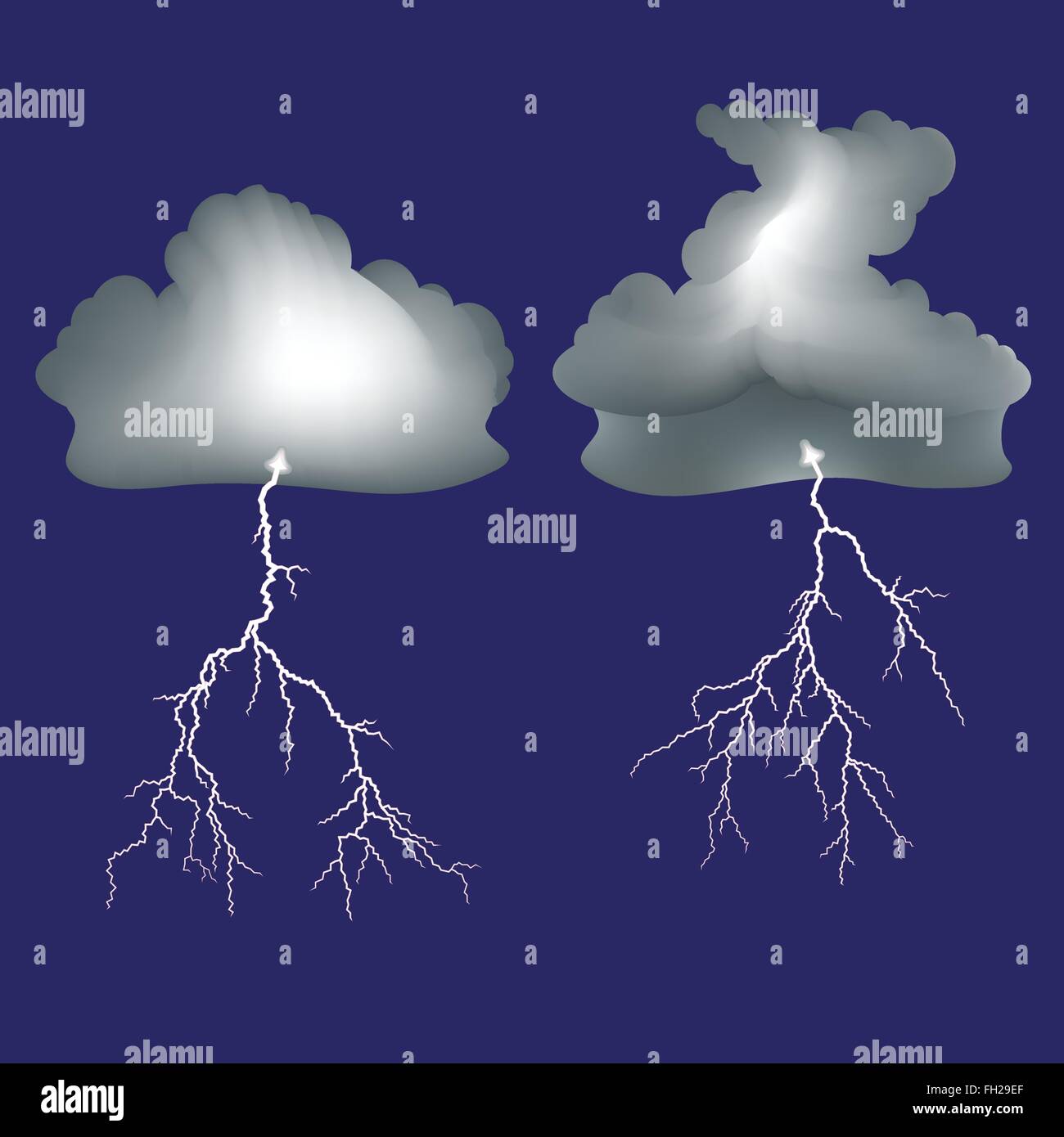 Static clouds Stock Vector Images - Alamy