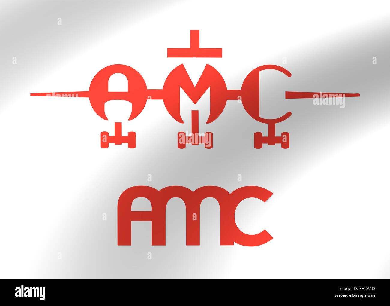 AMC Airlines logo icon flag emblem Stock Photo - Alamy
