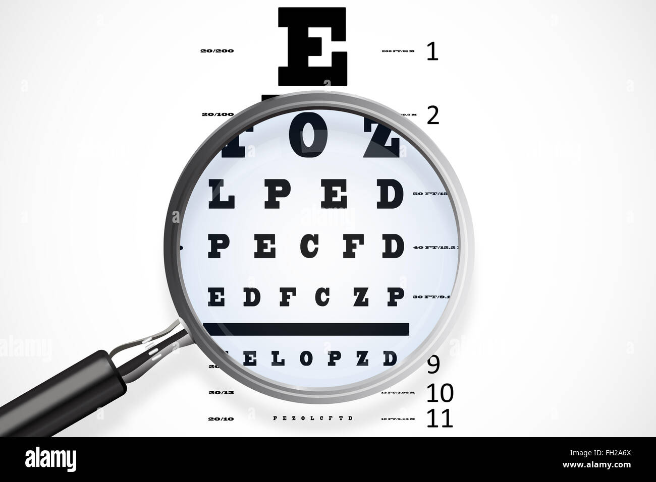 Computer vision test hi-res stock photography and images - Alamy