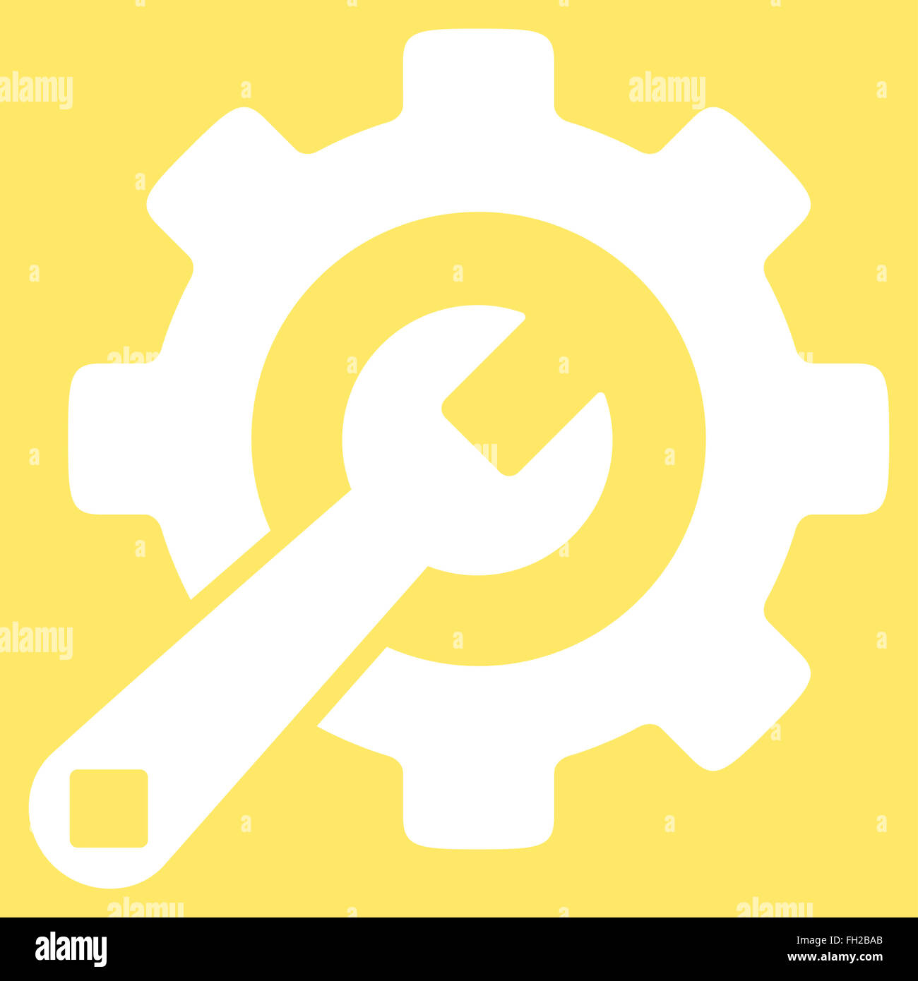 Service Tools Icon Stock Photo - Alamy