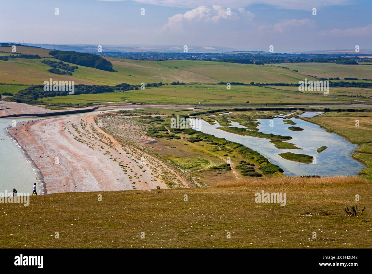 Seven Sisters National Park, Cuckmere river and country walks, East ...