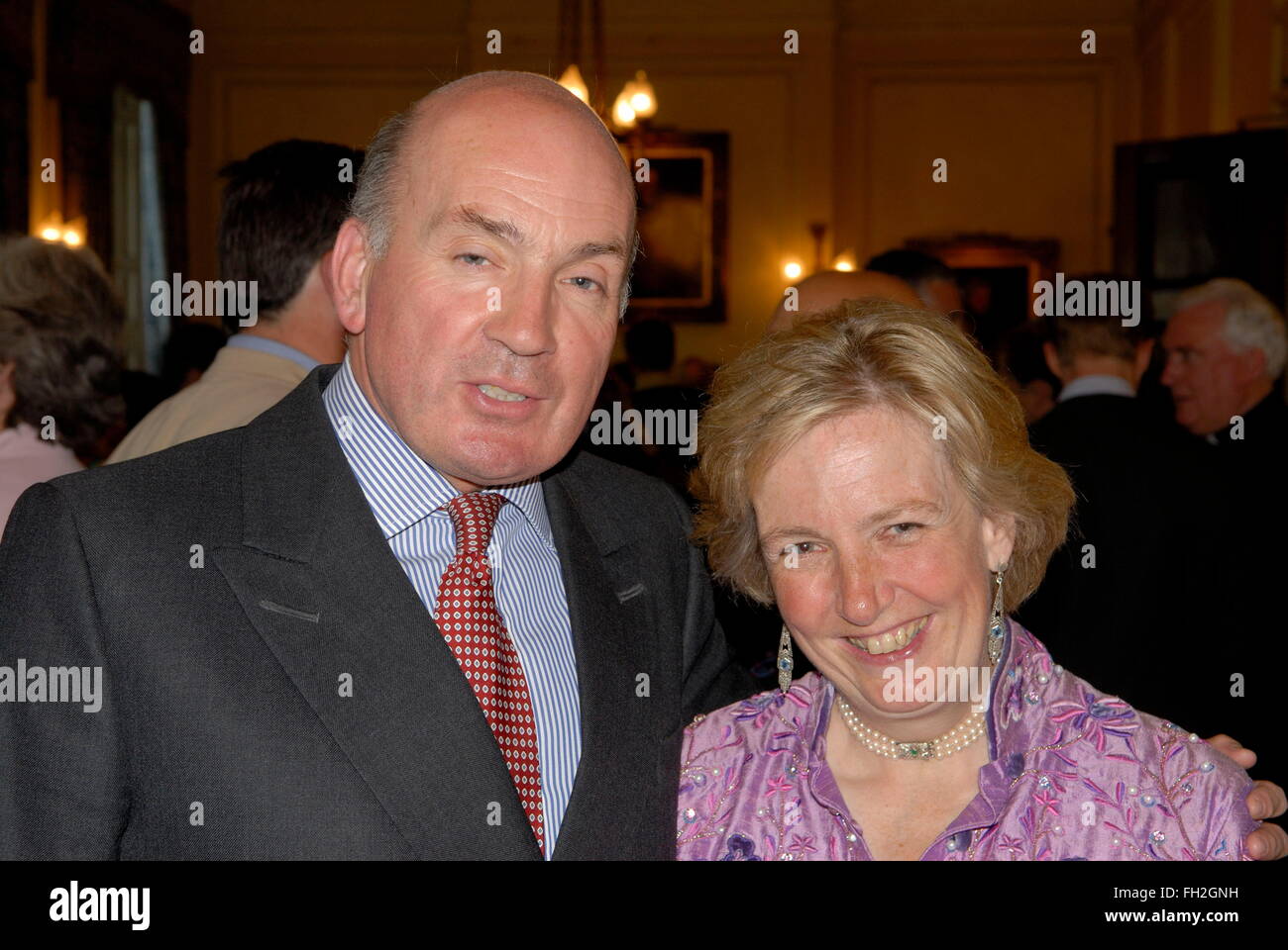 General Lord Richard Dannatt and wife Philippa (Pippa) 1990s UK HOMER ...