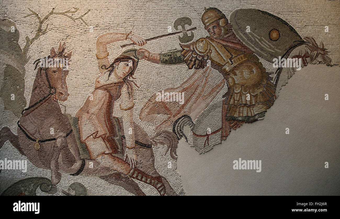 Amazonomachy. From Daphne, a suburb of Antioch on the Orontes (now ...