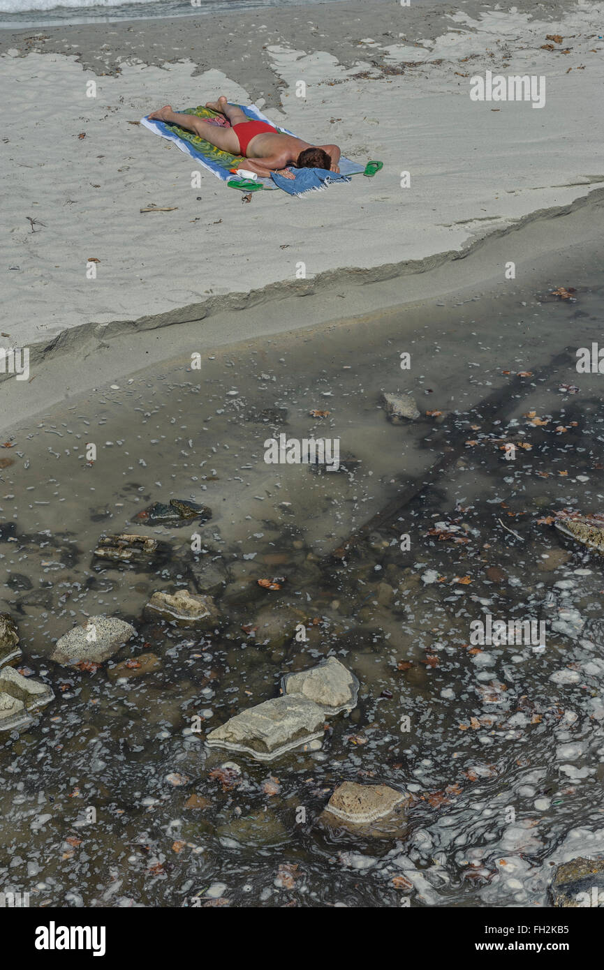 Polluted sea water pollution hi-res stock photography and images - Alamy